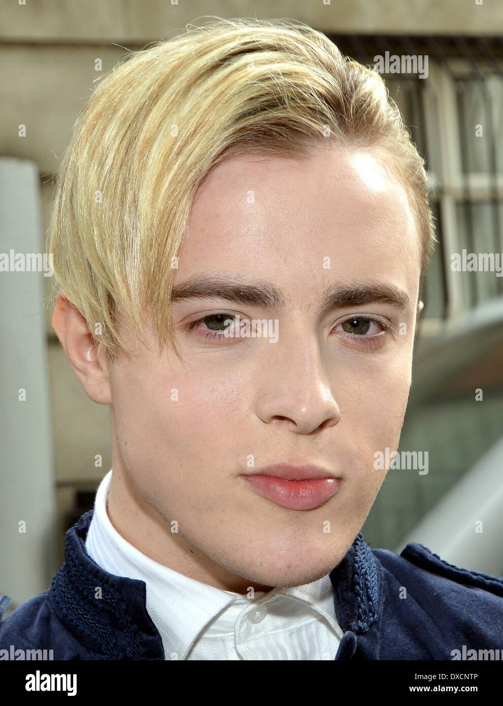 Jedward aka John Grimes and Edward Grimes arriving at Today FM for the ...