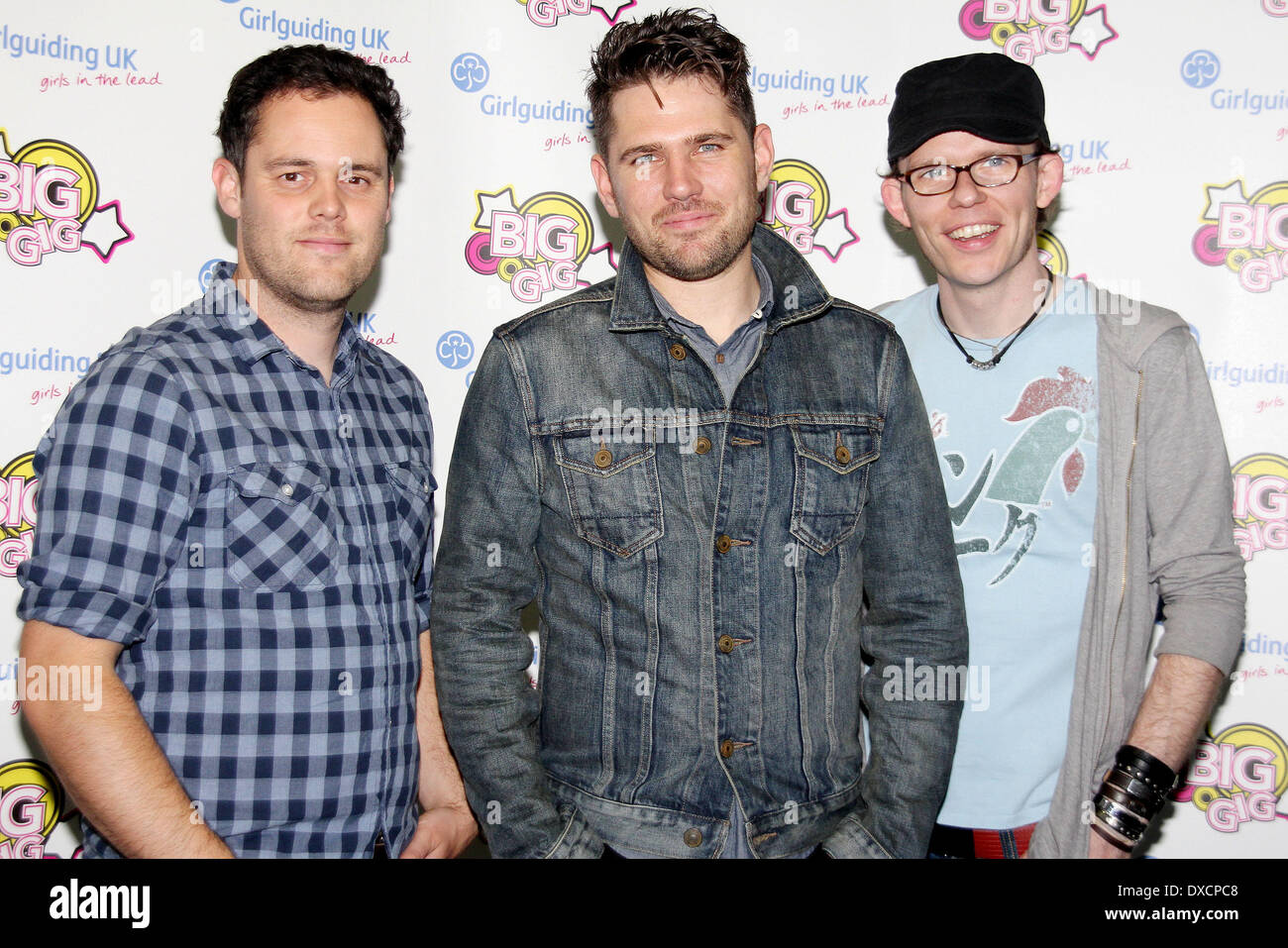 Scouting For Girls Girlguiding UK Big Gig 2012, held at the Motorpoint ...