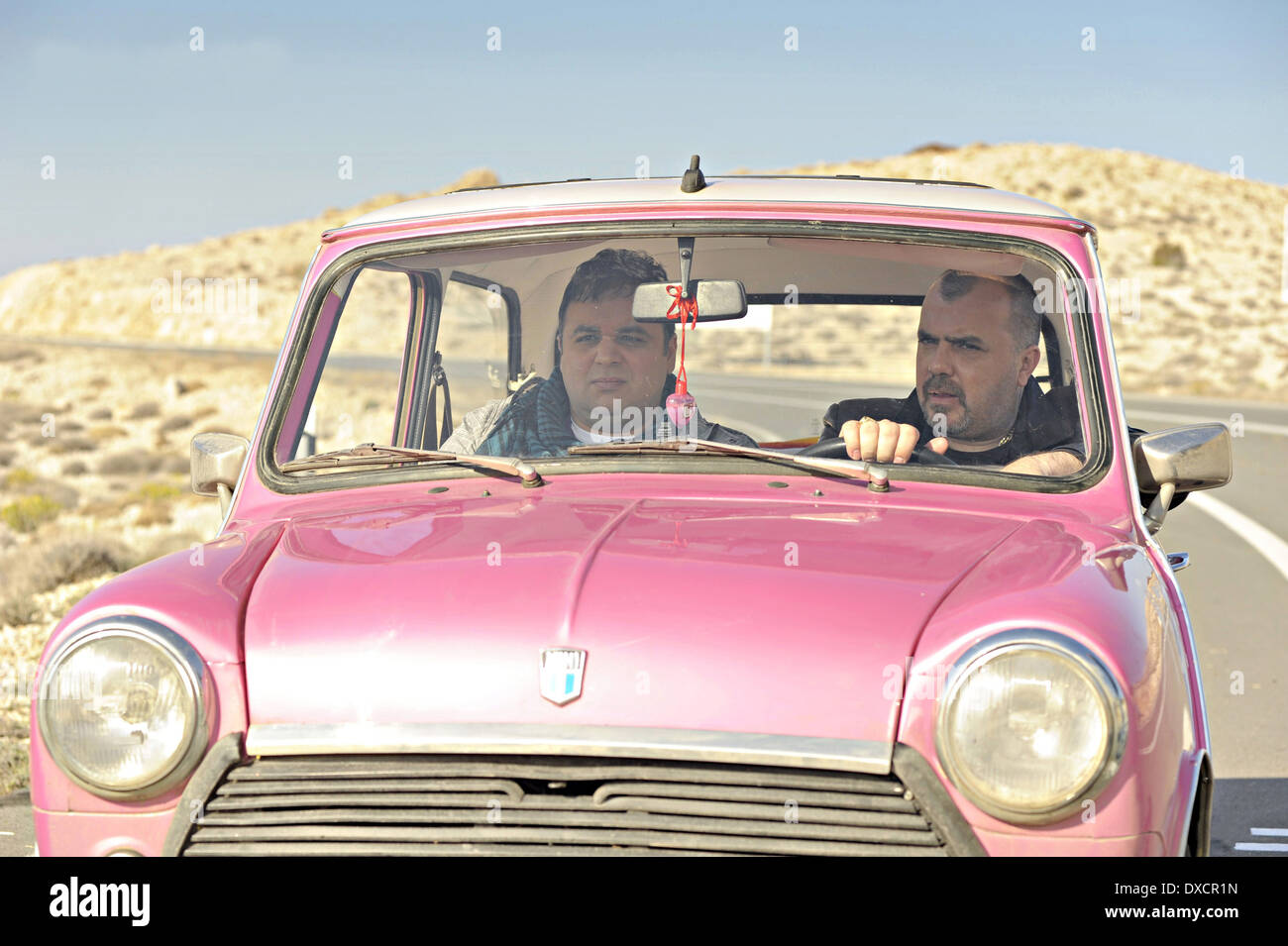 Pink austin mini hi-res stock photography and images - Alamy
