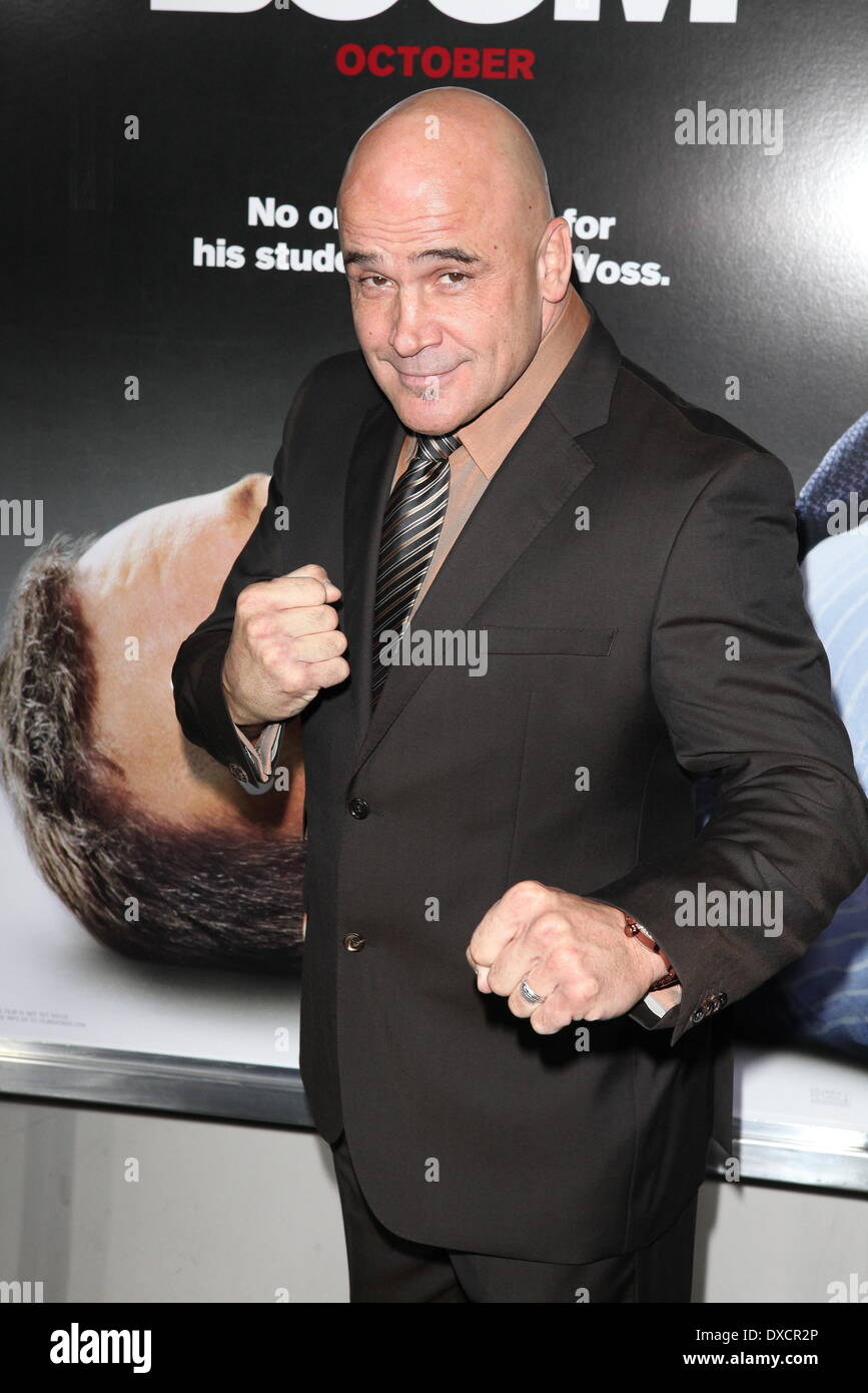 Bas Rutten 'Here Comes the Boom' New York Premiere held at the AMC ...