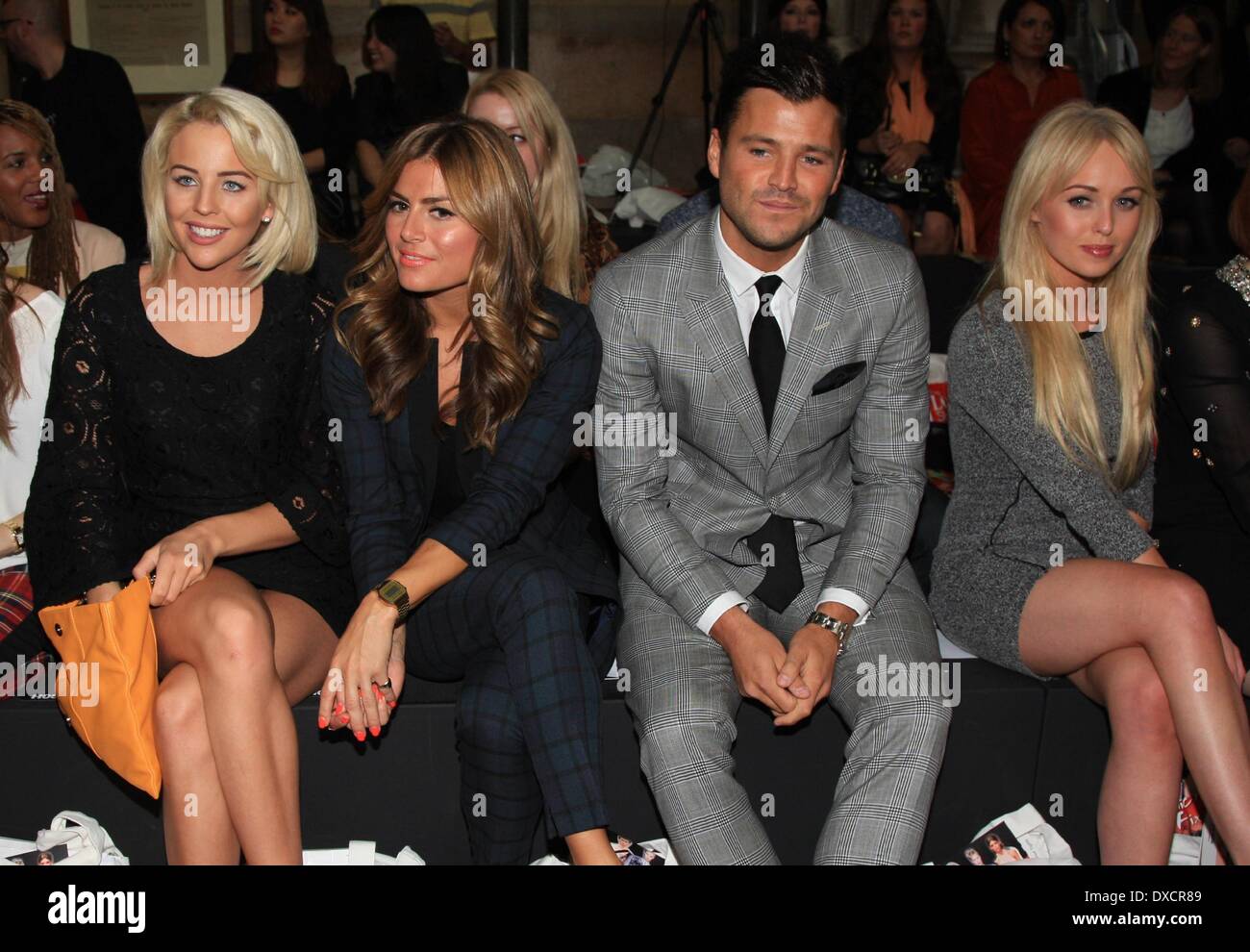 Lydia Bright aka Lydia Rose Bright, Zoe Hardman, Mark Wright and Jorgie ...