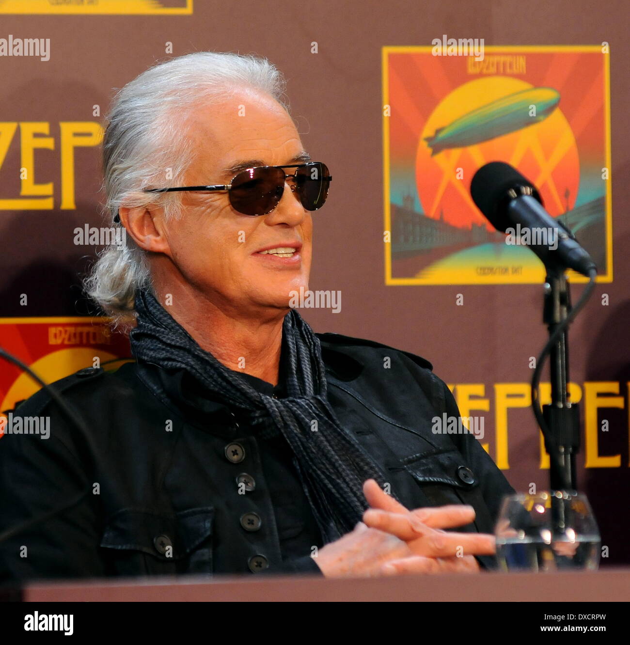 Jimmy Page Led Zeppelin Celebration Day Press Conference at The Museum ...