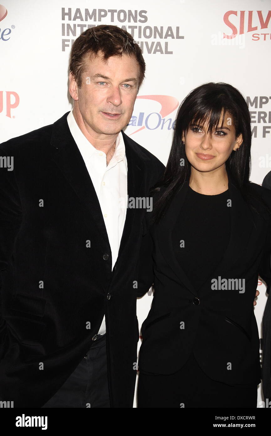 Alec Baldwin and Hilaria Thomas Baldwin The Hamptons International Film ...