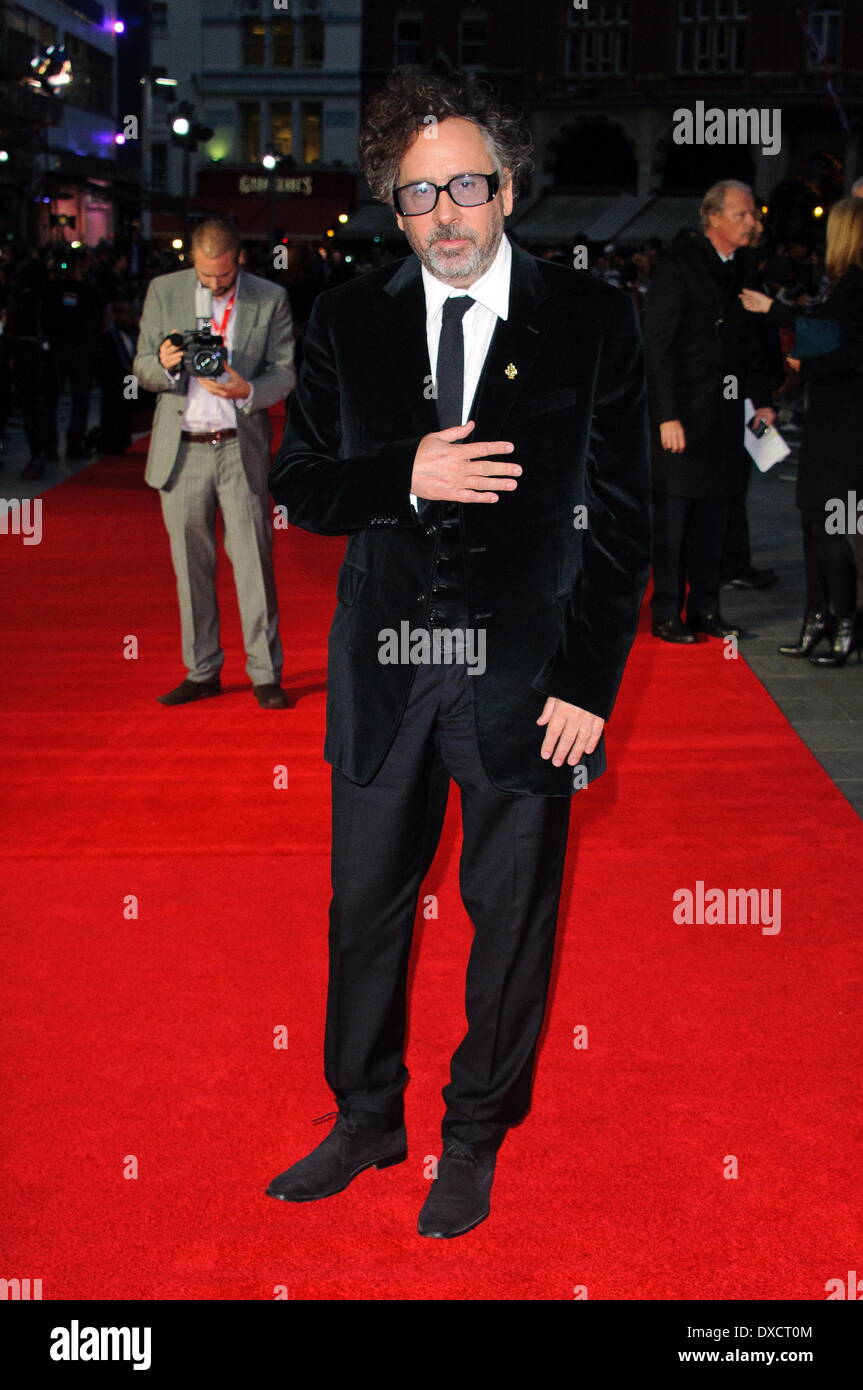 Tim Burton 56th BFI London Film Festival- Frankenweenie premiere ...