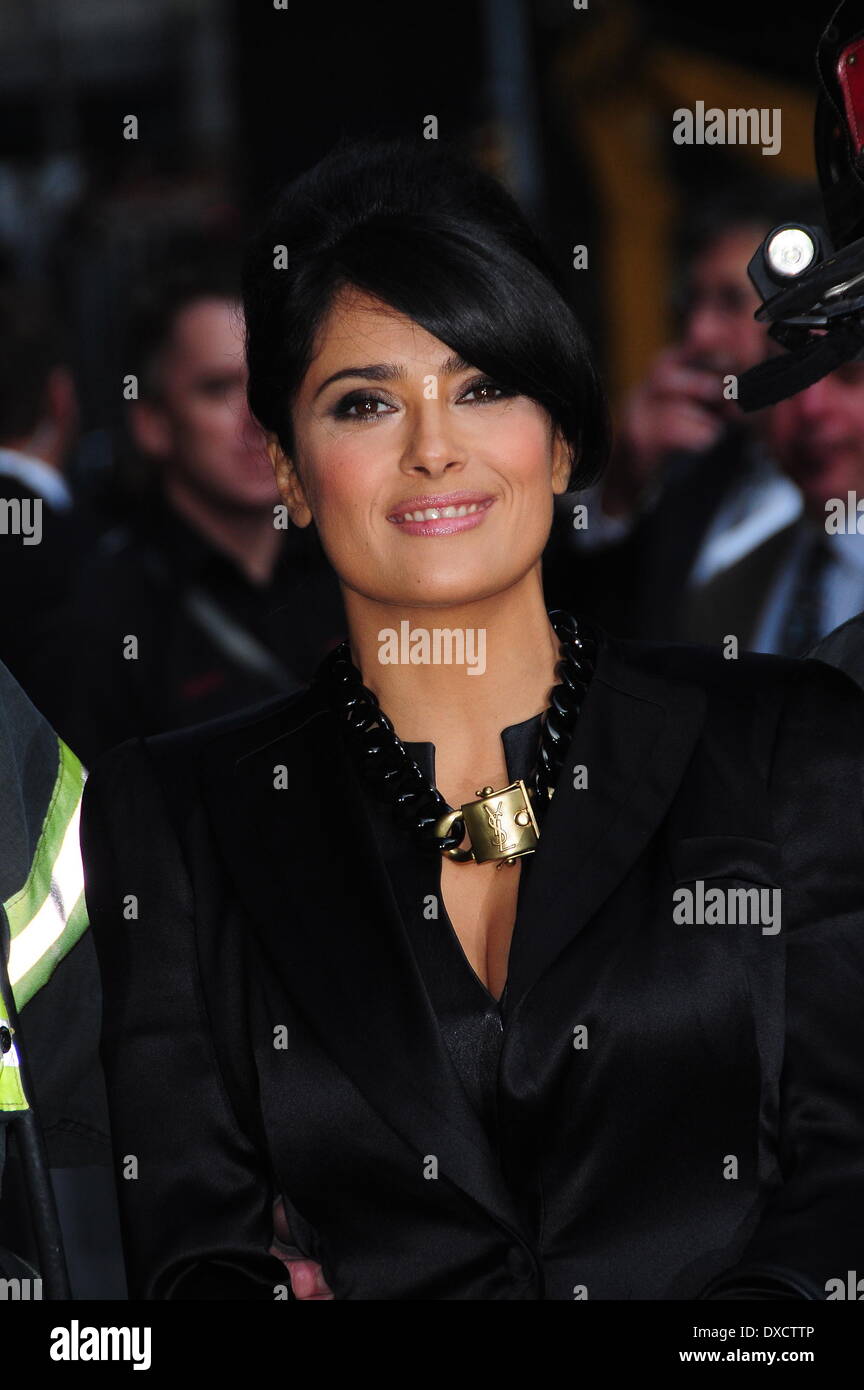 Salma Hayek 'The Late Show with David Letterman' held at the Ed ...