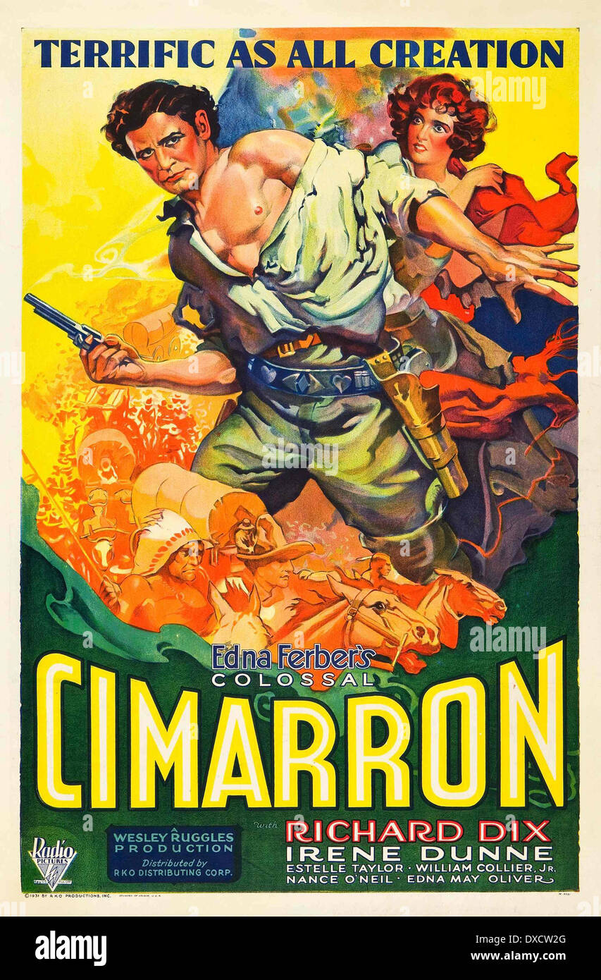 Cimarron (1931) hi-res stock photography and images - Alamy