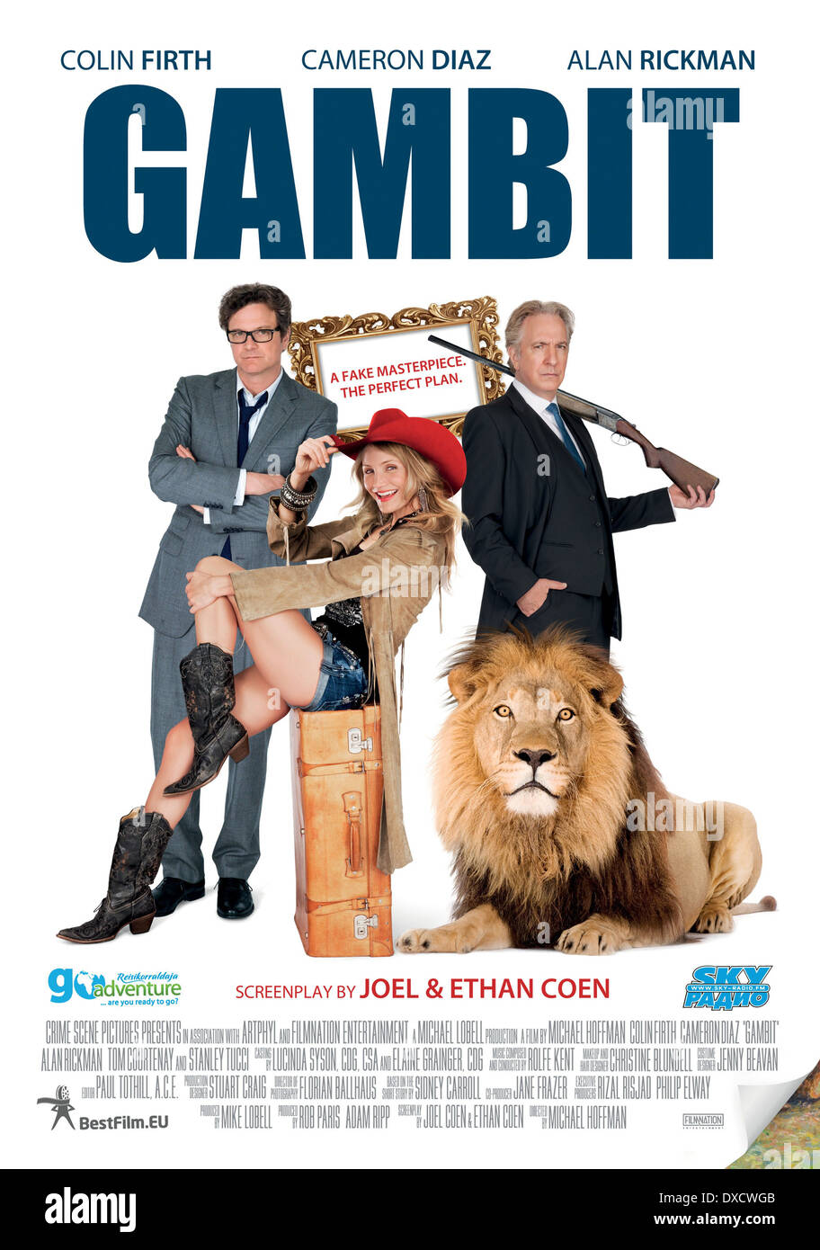 Colin firth cameron diaz gambit hi-res stock photography and images - Alamy