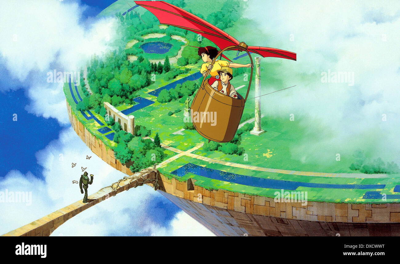 Tenkû no shiro Rapyuta Stock Photo - Alamy