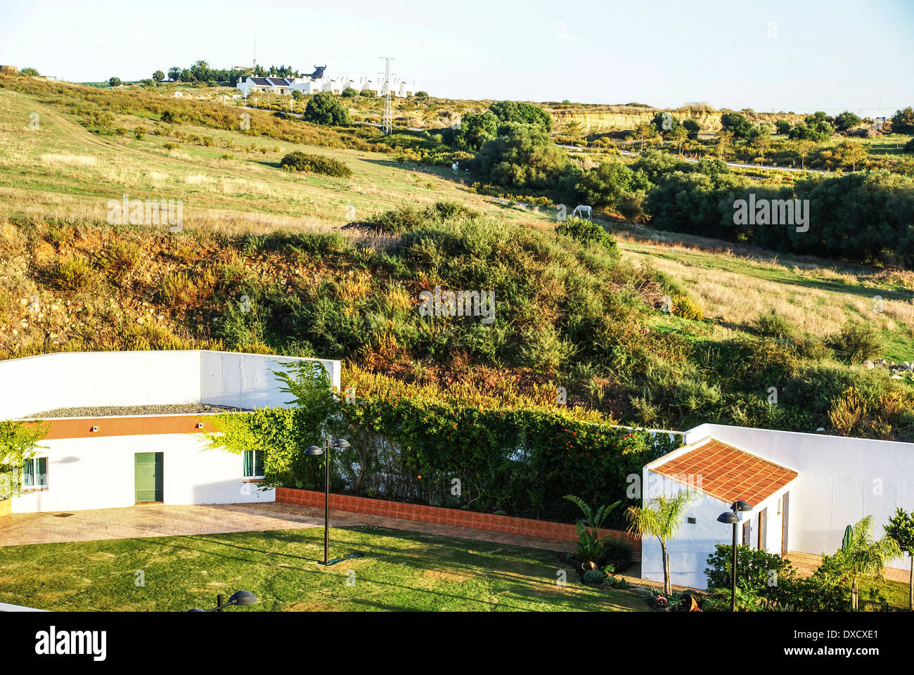 Hotel in Los Barrios, Spain Stock Photo - Alamy