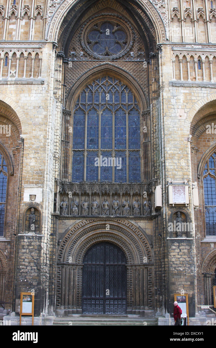 Lincoln Cathedral houses a stained glass window dedicated to RAF Bomber ...