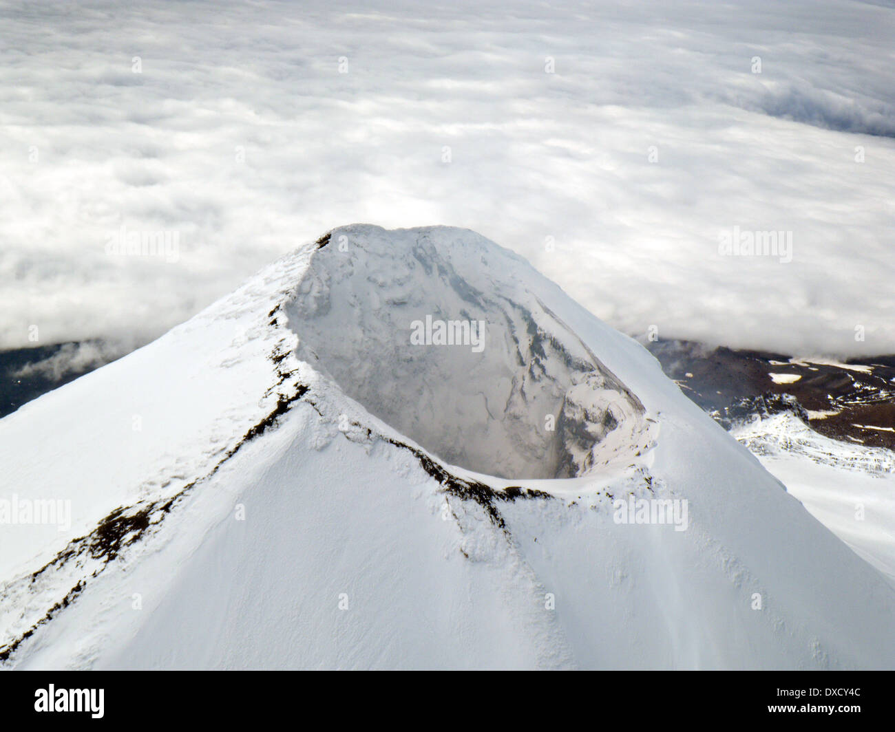 Cone of the Shishaldin Volcano on Unimak Island in the Alaska Maritime ...