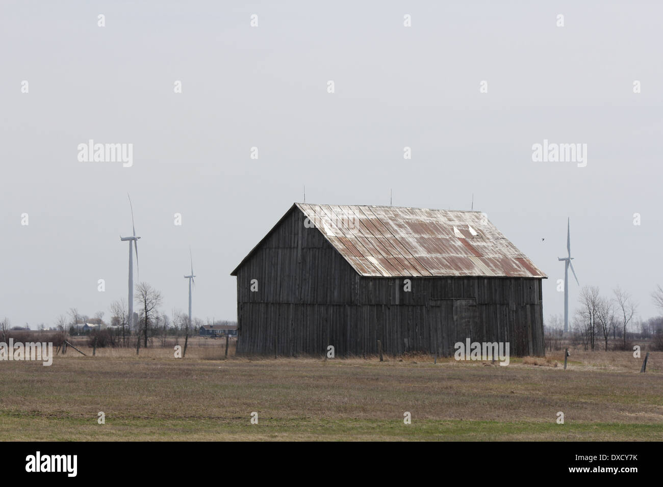 Abandoned barn in a field hi-res stock photography and images - Alamy