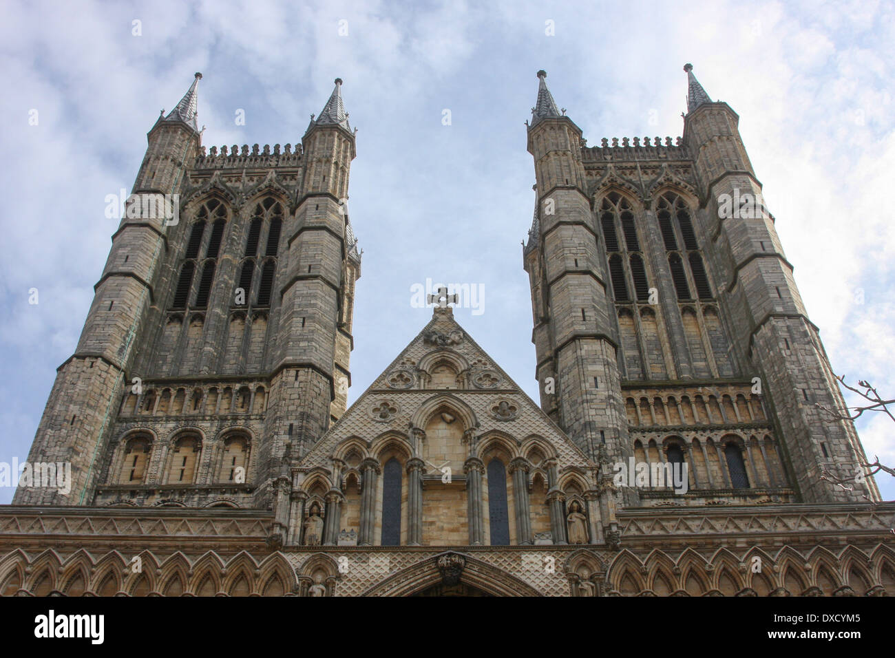 The stained glass windows at Lincoln Cathedral commemorate the Bomber ...