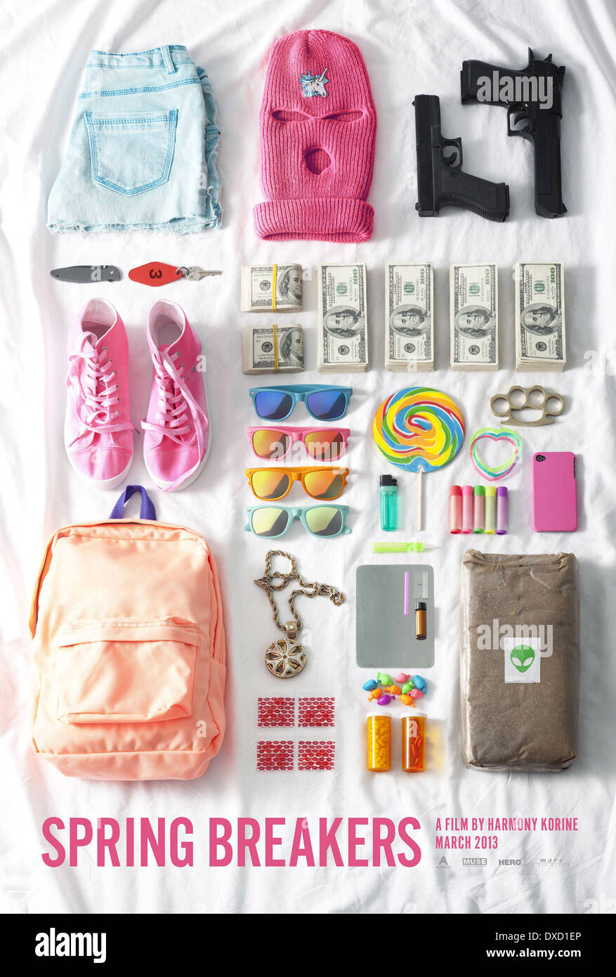 Spring breakers movie poster hi-res stock photography and images - Alamy