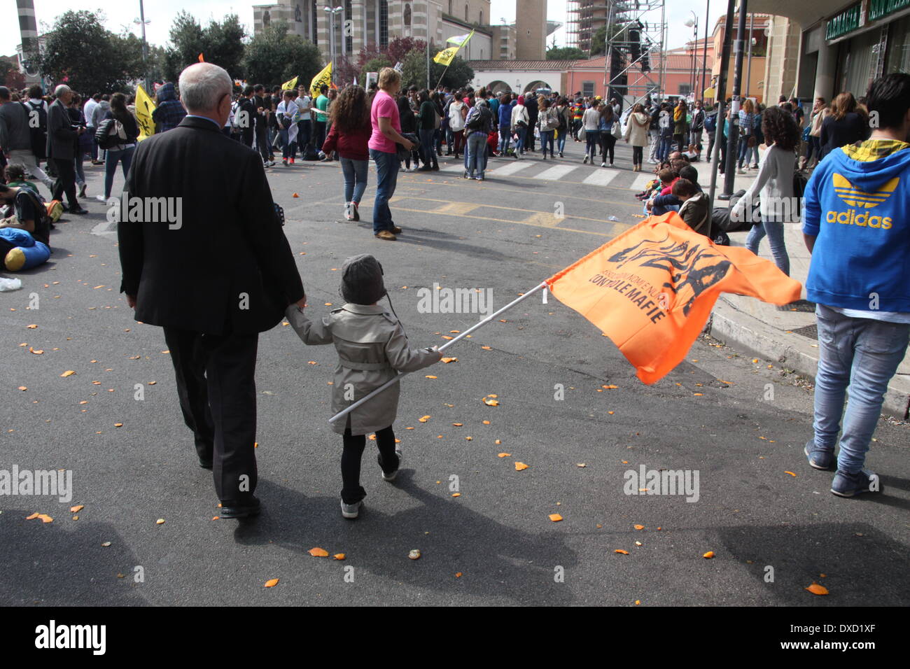 Latina, Italy. 22nd March 2014. Libera Day of Memory and Commitment to ...