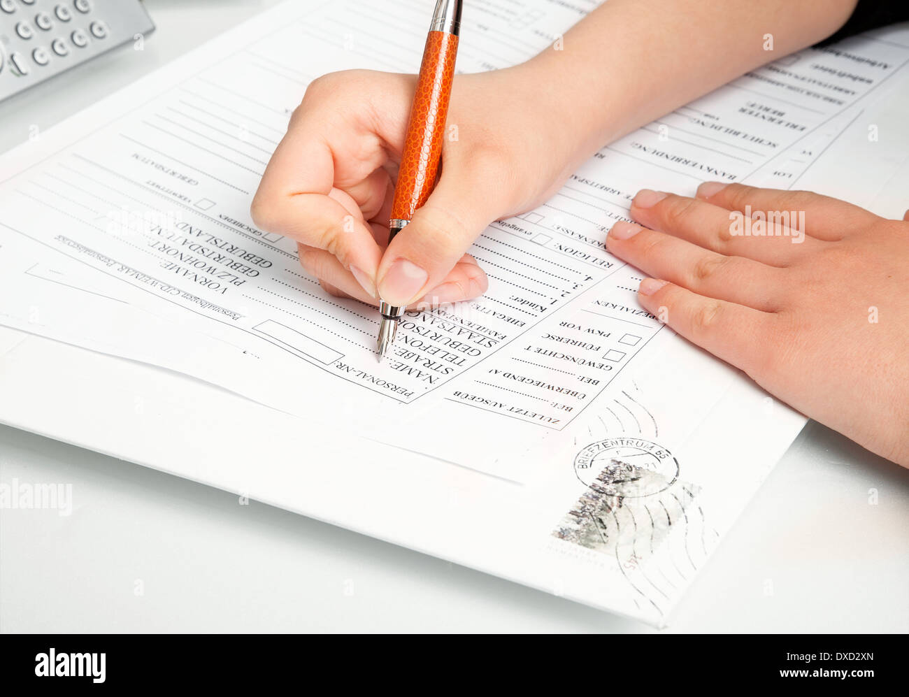 Questionnaire Form Filling Yes No High Resolution Stock Photography and ...