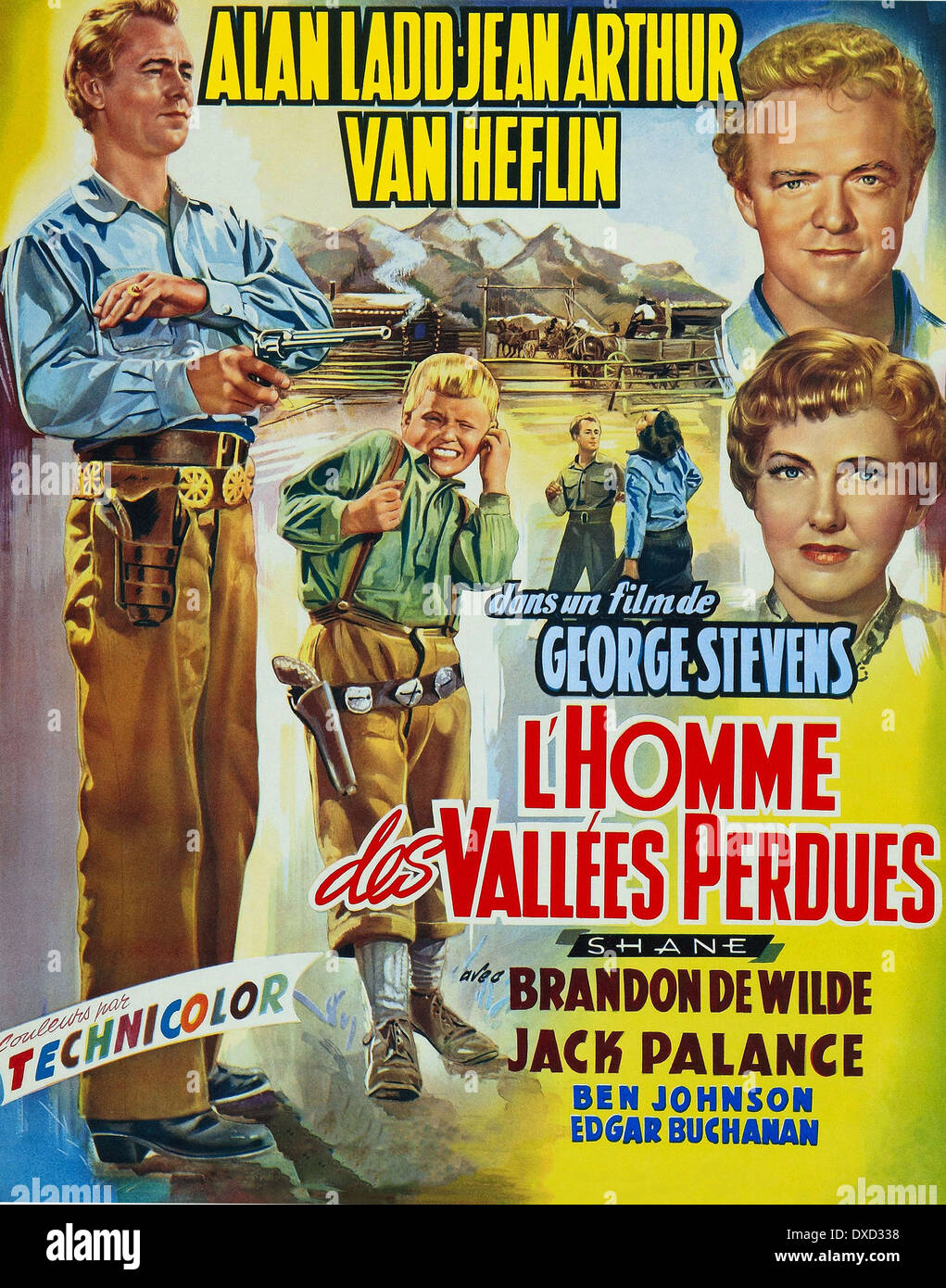 Shane 1953 poster hi-res stock photography and images - Alamy