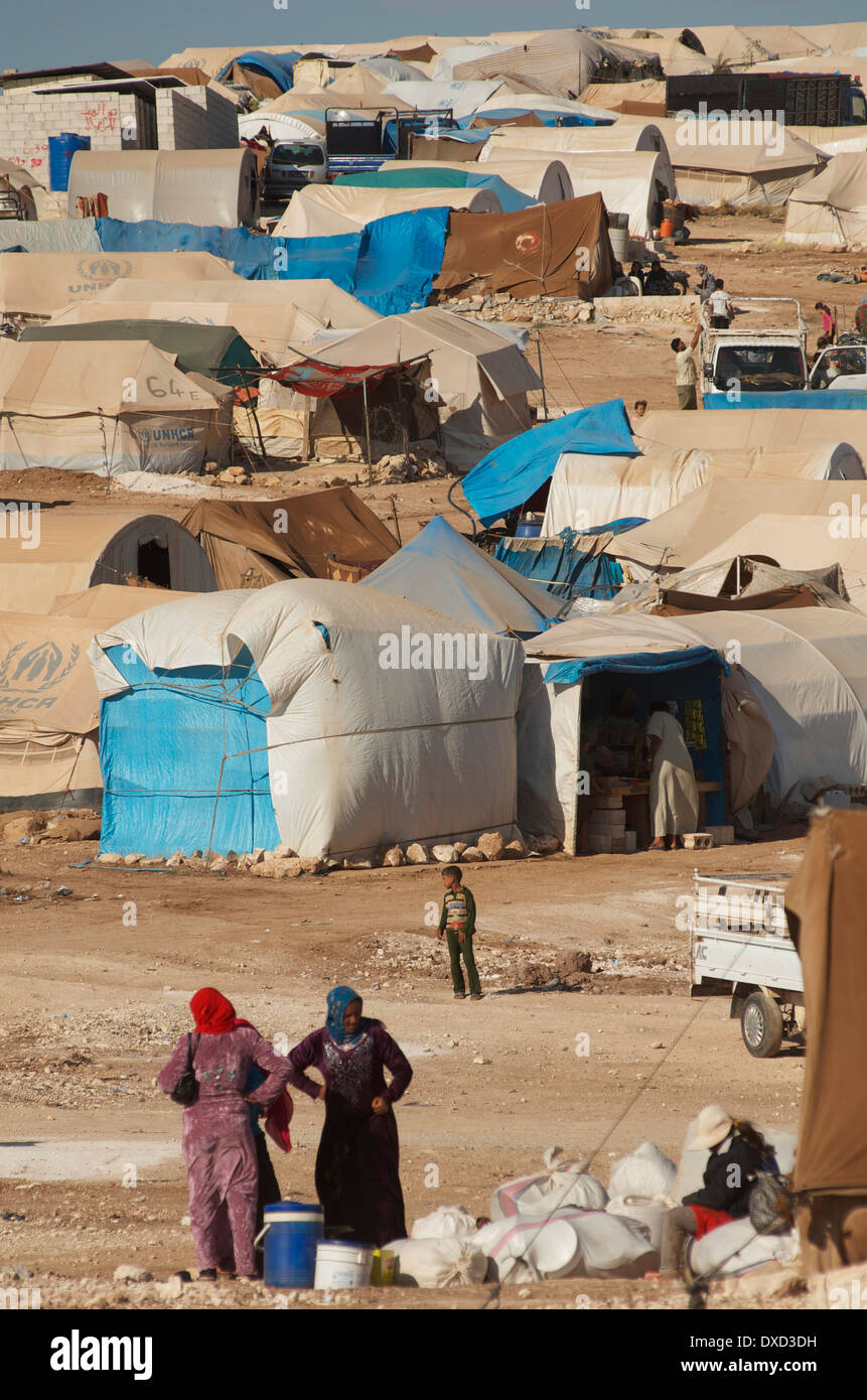 Syrian refugee camp hi-res stock photography and images - Alamy