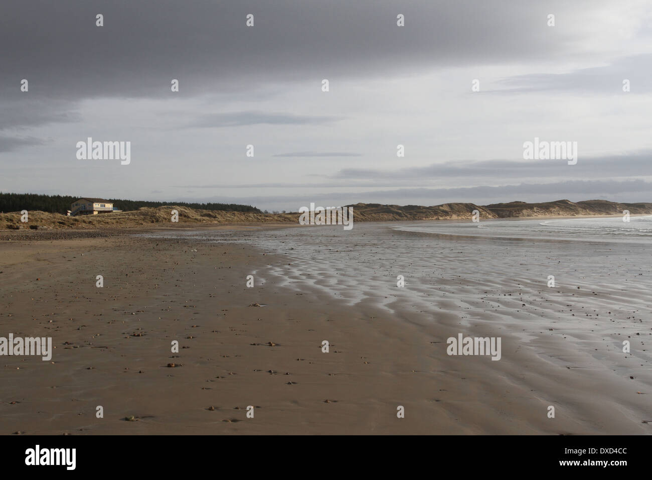 Beach Dunnet Bay Caithness Scotland March 2014 Stock Photo - Alamy