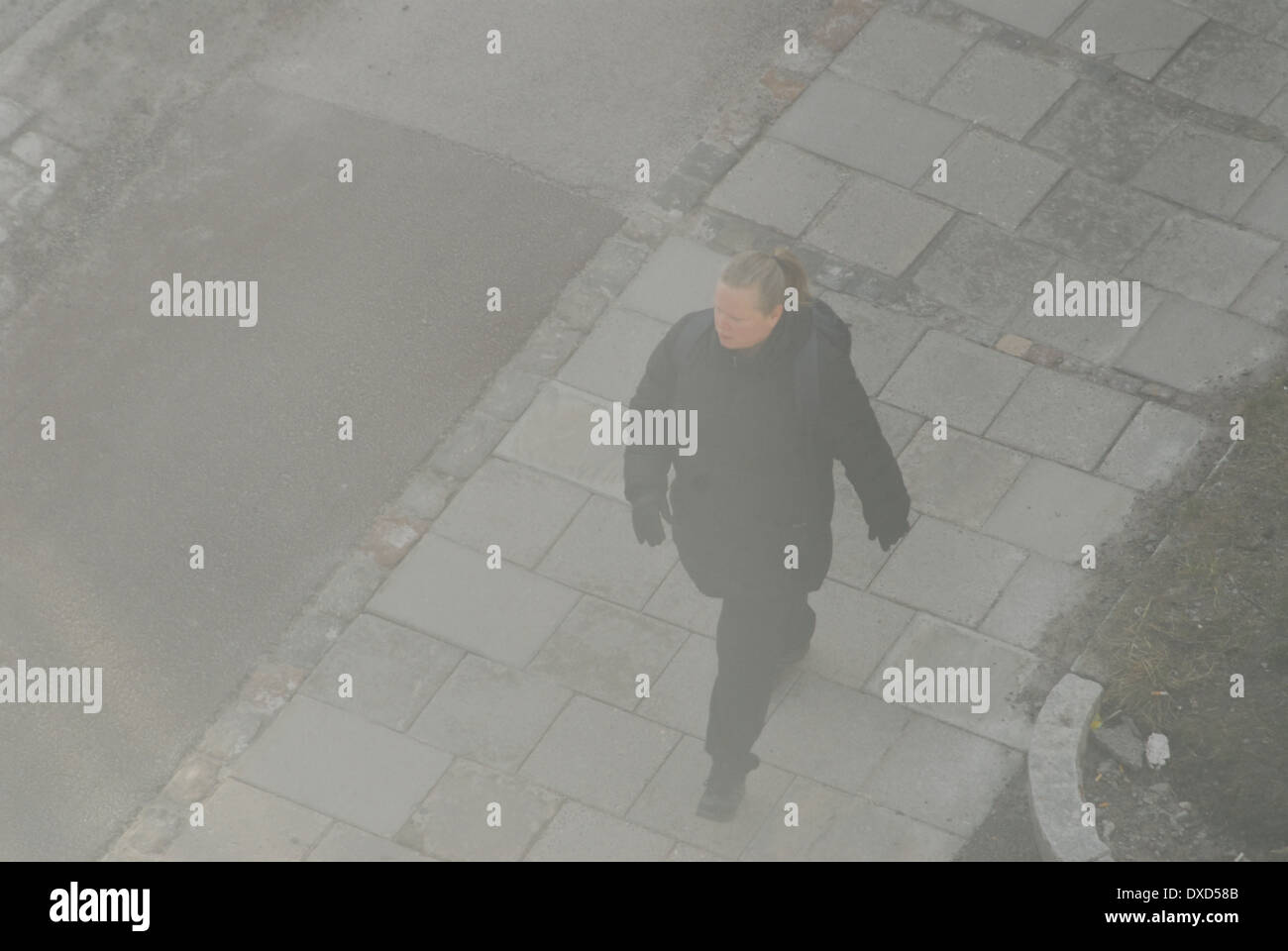 Walking fog outdoor hi-res stock photography and images - Alamy