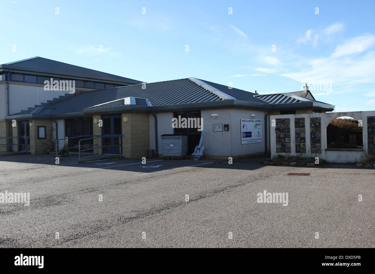 Durness village hall hi-res stock photography and images - Alamy