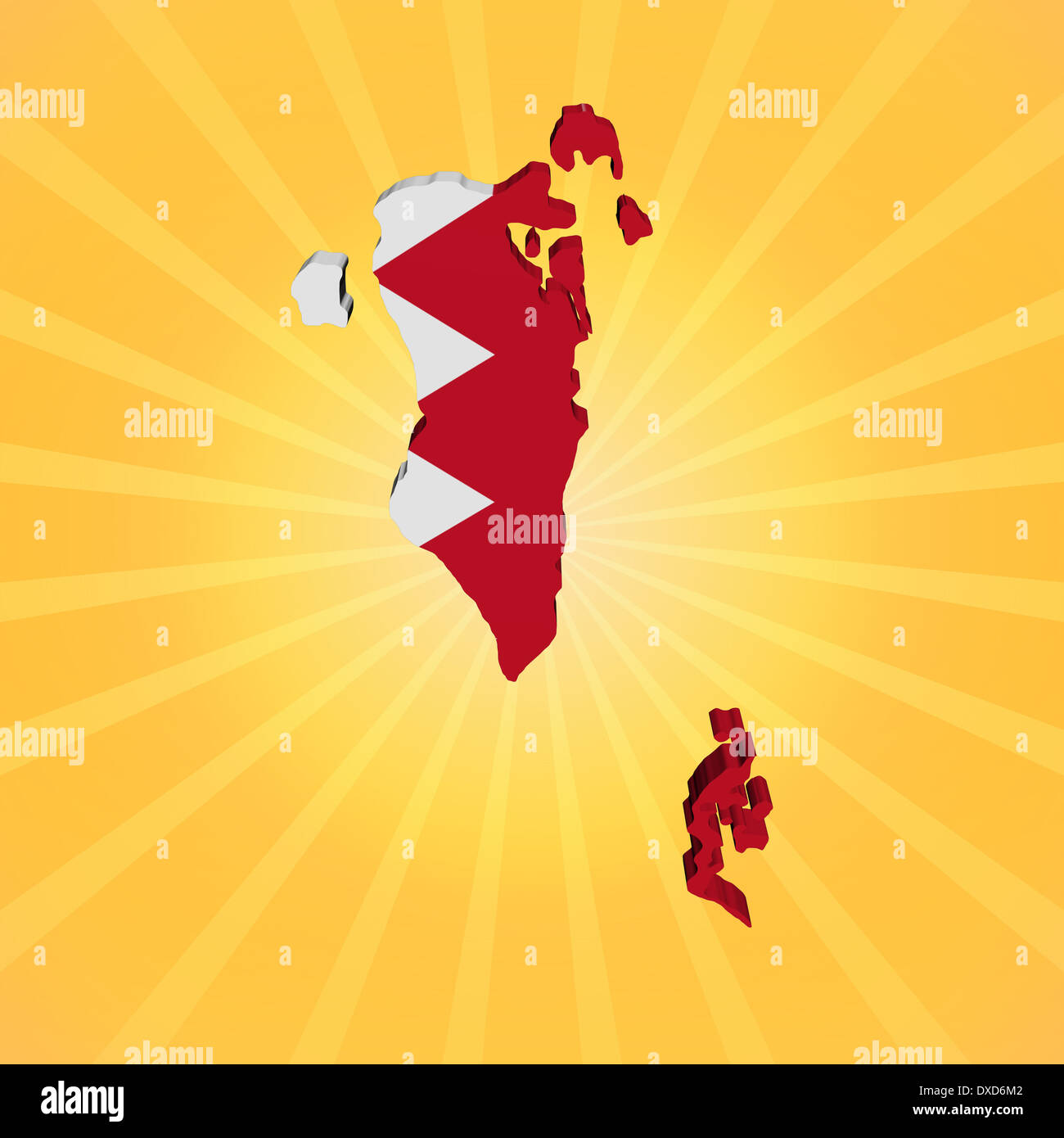 Bahrain Map Clipart For Kids