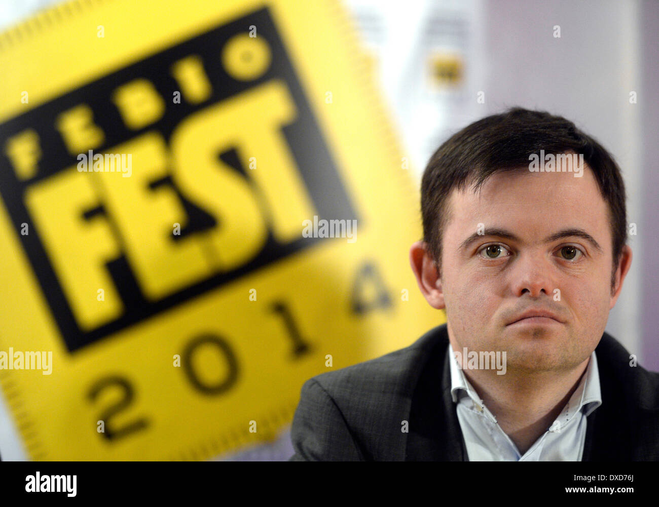 Actor Svein Andre Hofso is seen at a press conference to the film ...