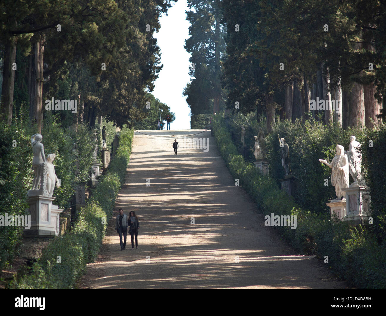 The Boboli Gardens, a park in Florence, Italy Stock Photo - Alamy