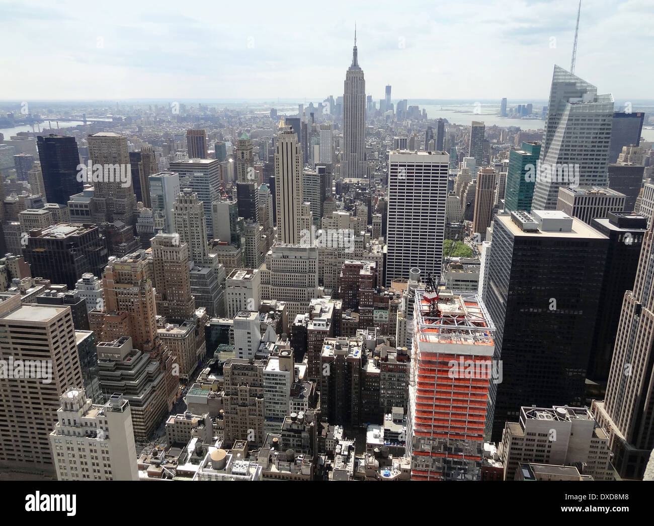 Skyscraper observation point manhattan united states new york city hi ...