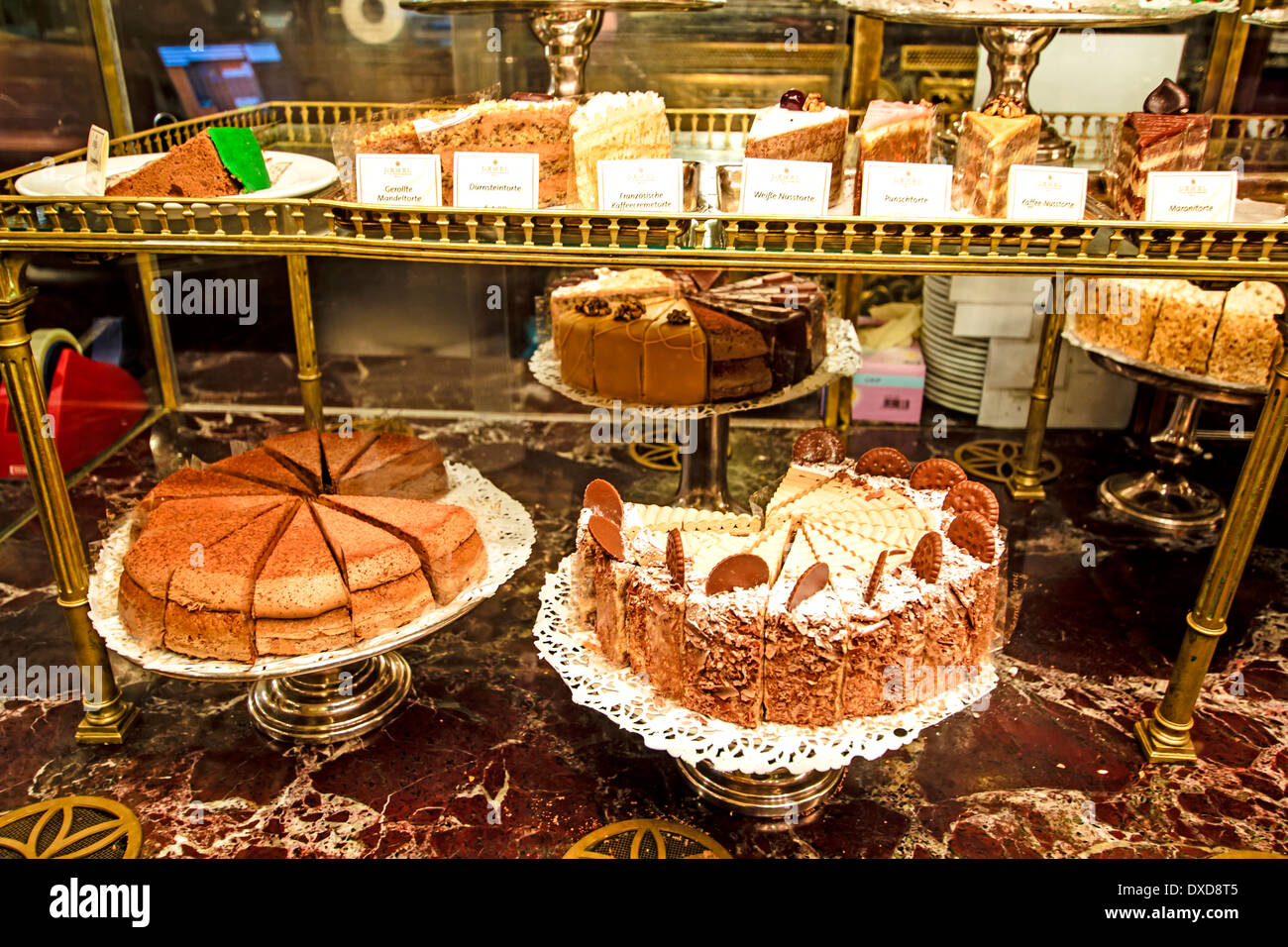 Vienna demel hi-res stock photography and images - Alamy