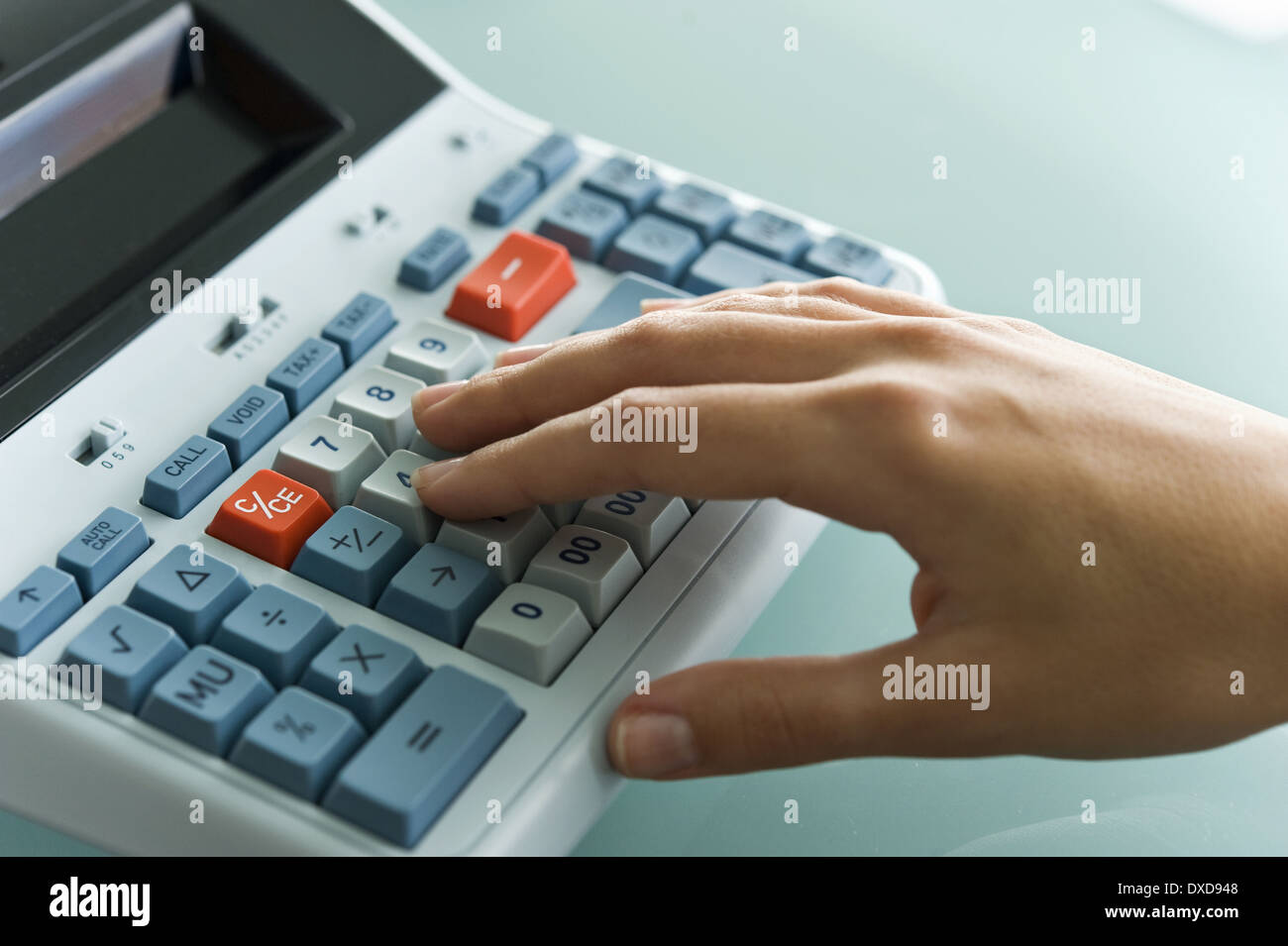 Calculator french hi-res stock photography and images - Alamy
