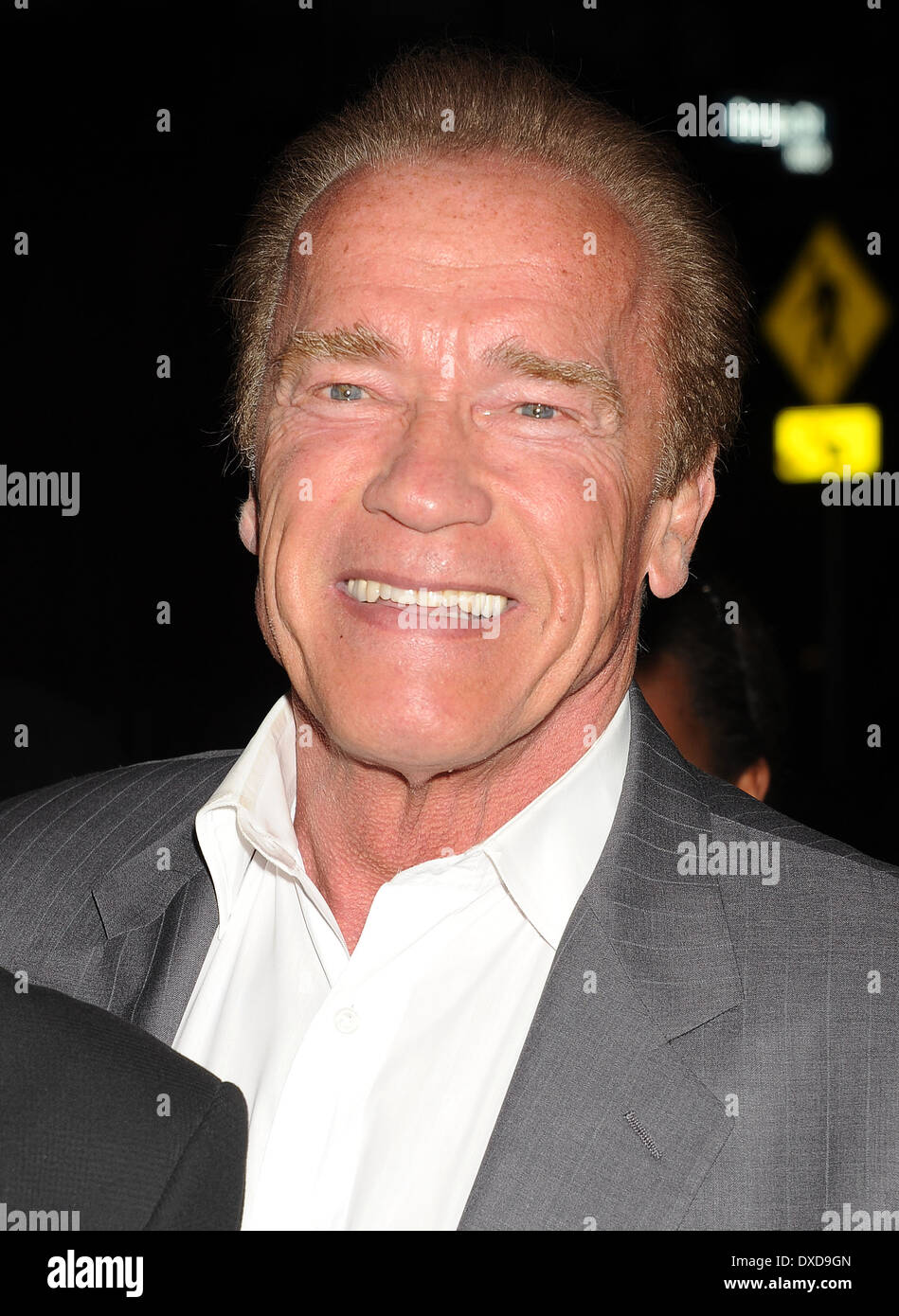 ARNOLD SCHWARZENEGGER American film actor in March 2014. Photo Jeffrey ...