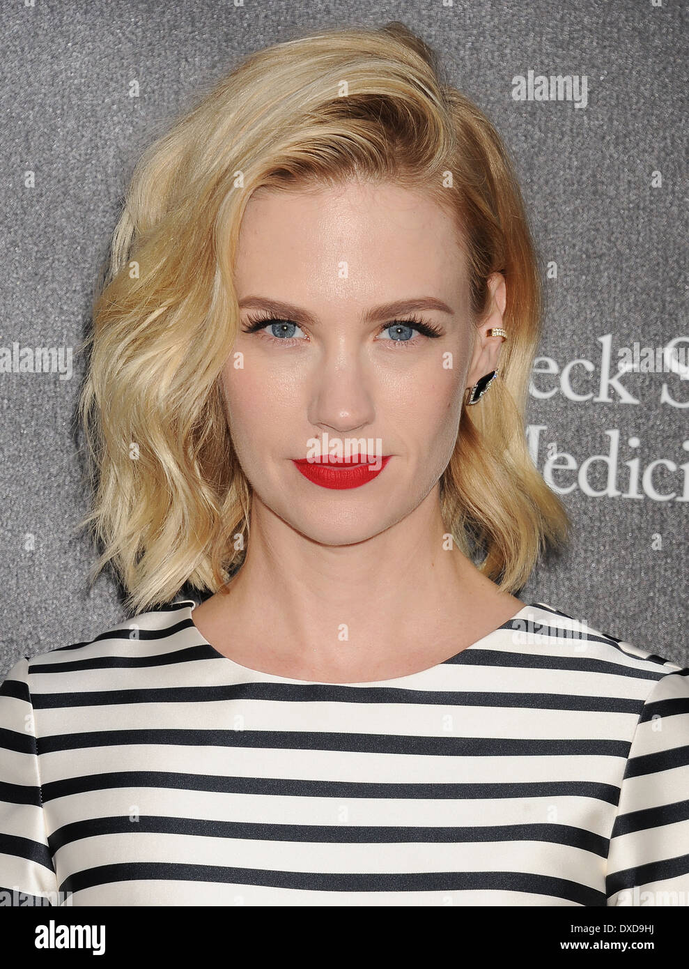 JANUARY JONES US film actress in March 2014. Photo Jeffrey Mayer Stock ...