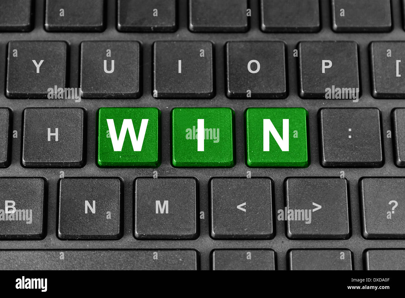 Win green hi-res stock photography and images - Alamy