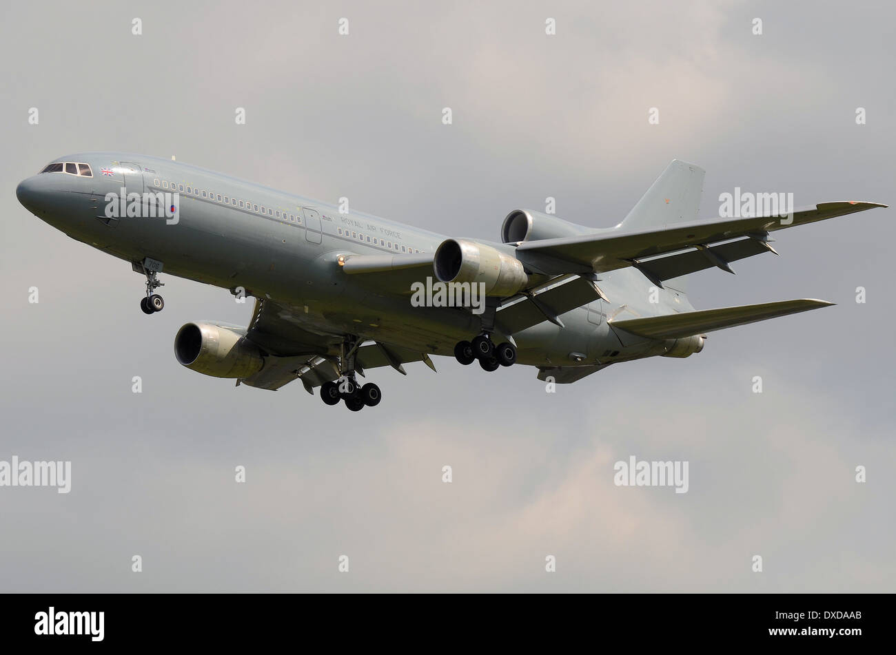 Lockheed TriStar jet plane, an air-to-air tanker and transport aircraft ...