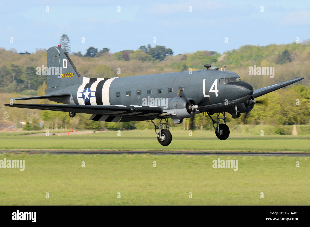 Douglas DC-3, C-47 Skytrain is a fixed-wing propeller-driven airliner ...