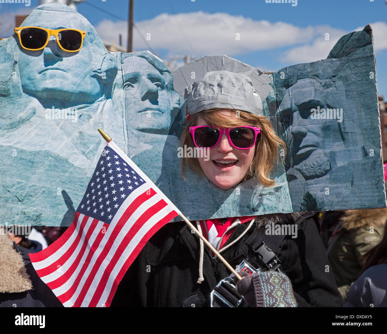 Detroit, Michigan - The Marche du Nain Rouge celebrates the coming of ...