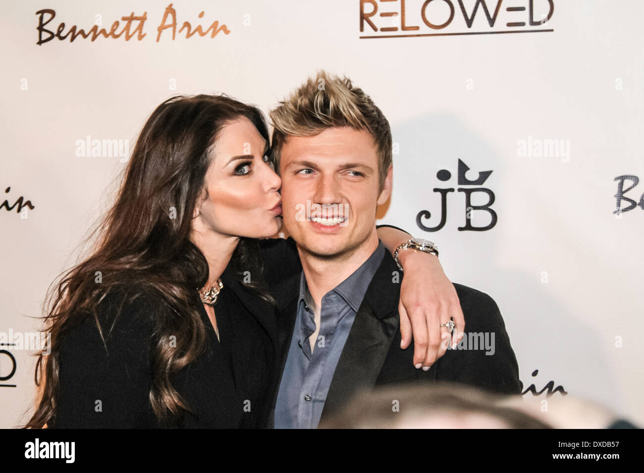 Nick carter and lauren kitt hi-res stock photography and images - Alamy