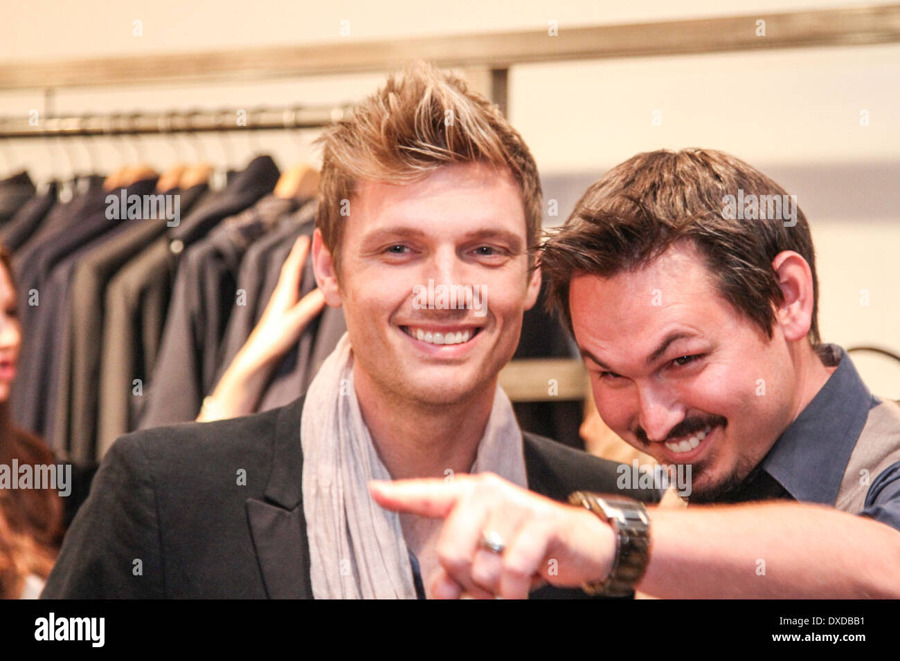 Nick carter and lauren kitt hi-res stock photography and images - Alamy