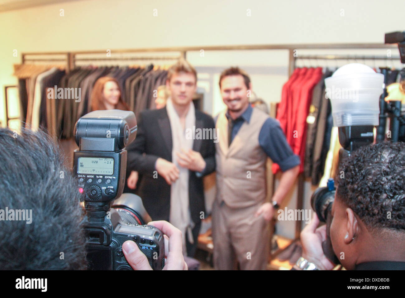 Nick carter and lauren kitt hi-res stock photography and images - Alamy