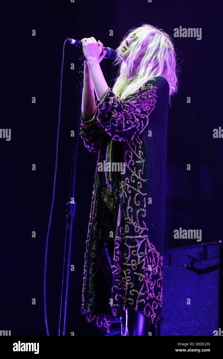 The Pretty Reckless plays Wembley Arena on 20/03/2014 at Wembley Arena ...