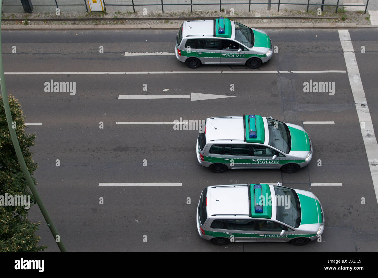 Police cars germany hi-res stock photography and images - Alamy