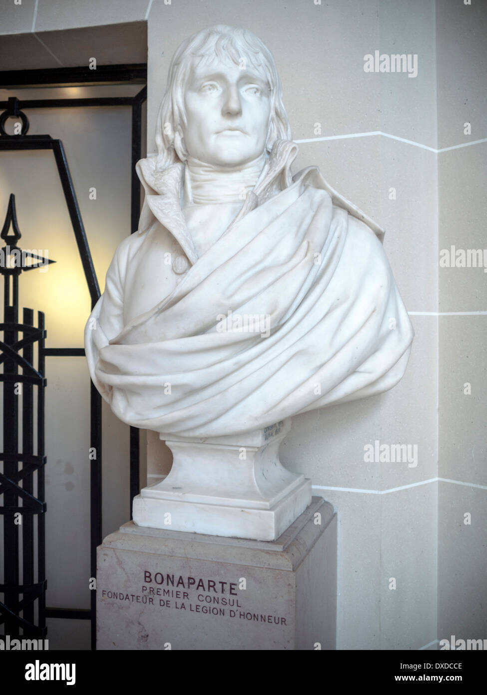 Bust of Napoleon Bonaparte at Musee Legion d'Honneur Paris Stock Photo ...