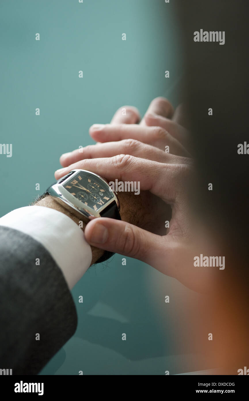 Close up young businessmans hands hi-res stock photography and images ...