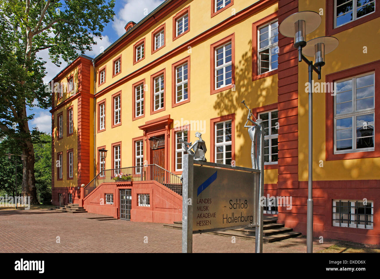 Castle Hallenburg, Schlitz Stock Photo - Alamy