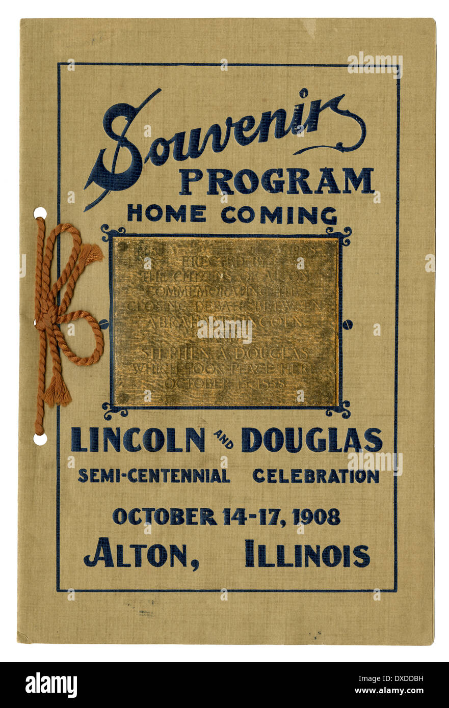 Lincoln Douglas Debates Map