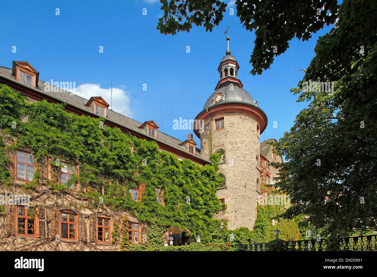 Castle Laubach, Laubach Stock Photo - Alamy