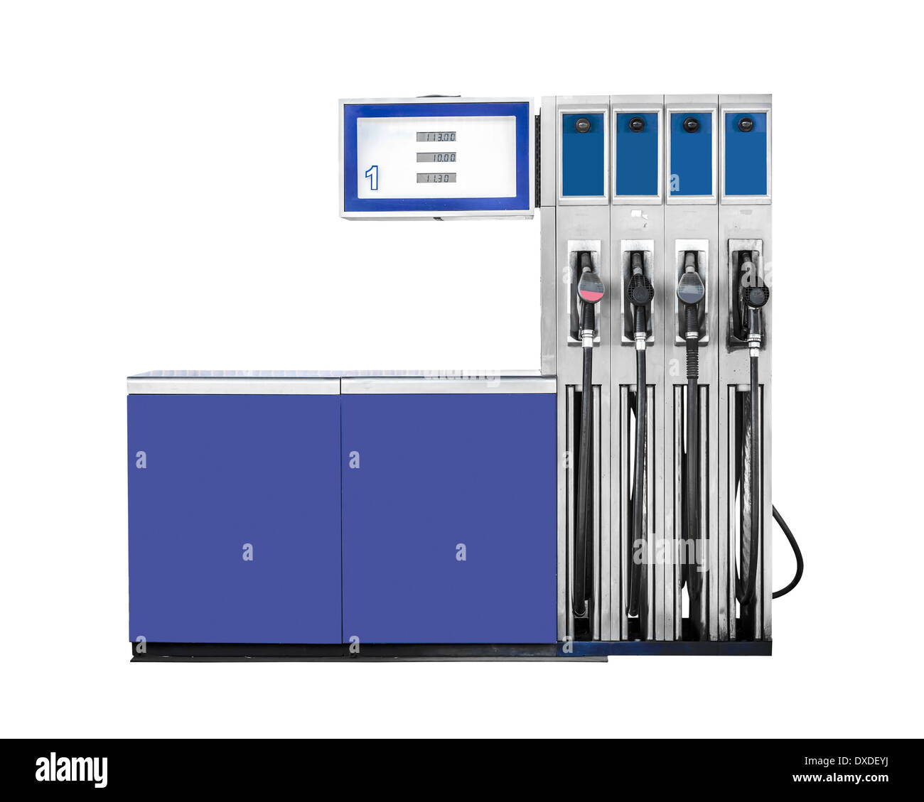 Small town gas station Cut Out Stock Images & Pictures - Alamy