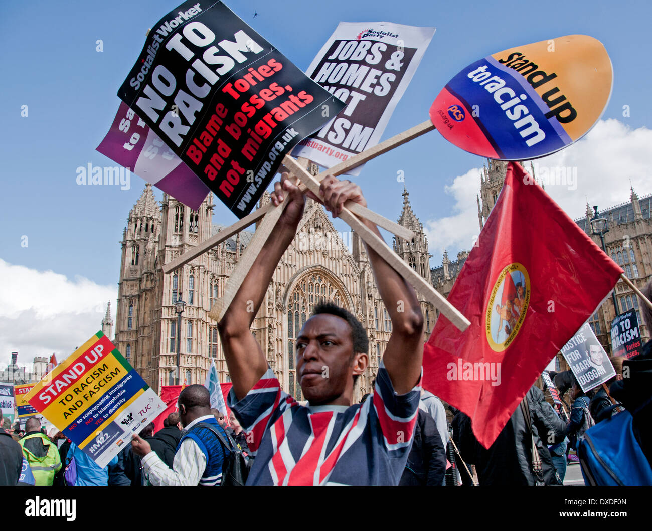 On UN Anti-Racism Day thousands march in London for EU day of Action ...