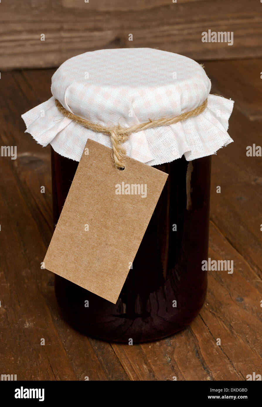 Empty tag jam jar hi-res stock photography and images - Alamy